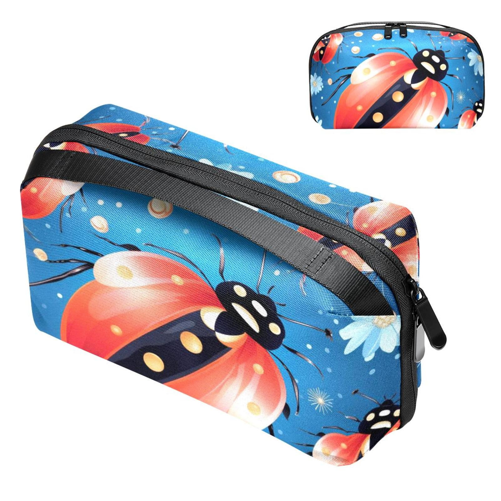 Seven Starred Ladybird Hard Drive Case Travel Bag Cord Charger ...