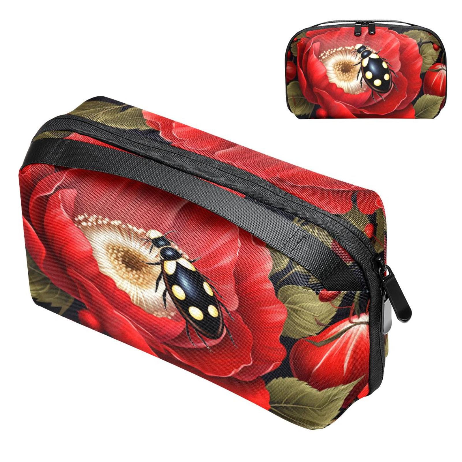 Seven Starred Ladybird Hard Drive and Cord Storage Organizer PC Case ...