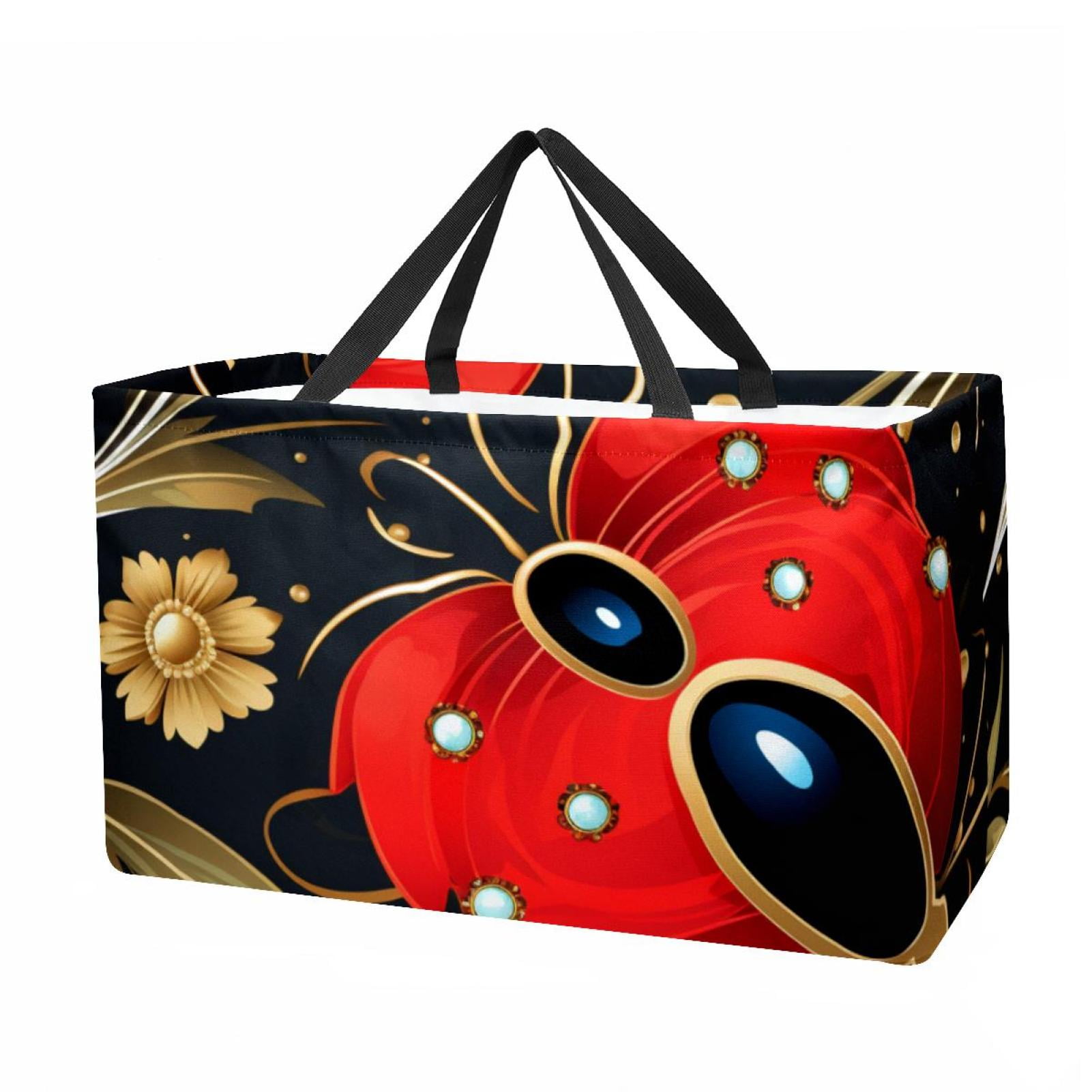 Seven Starred Ladybird Large Capacity Reusable Foldable Oxford Cloth ...