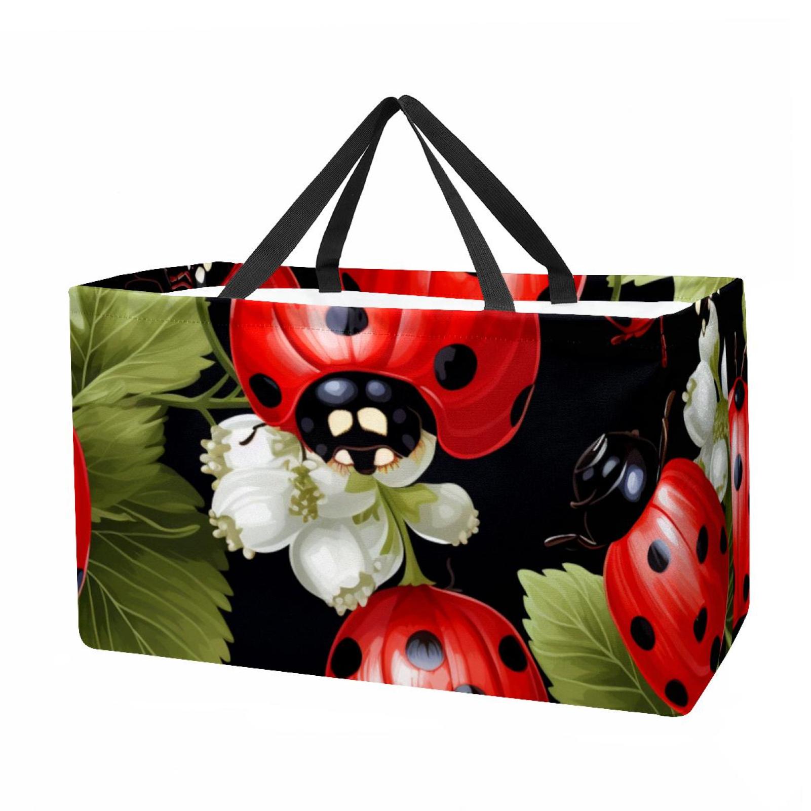 Seven Starred Ladybird Large Capacity Reusable Laundry Bag – Foldable ...