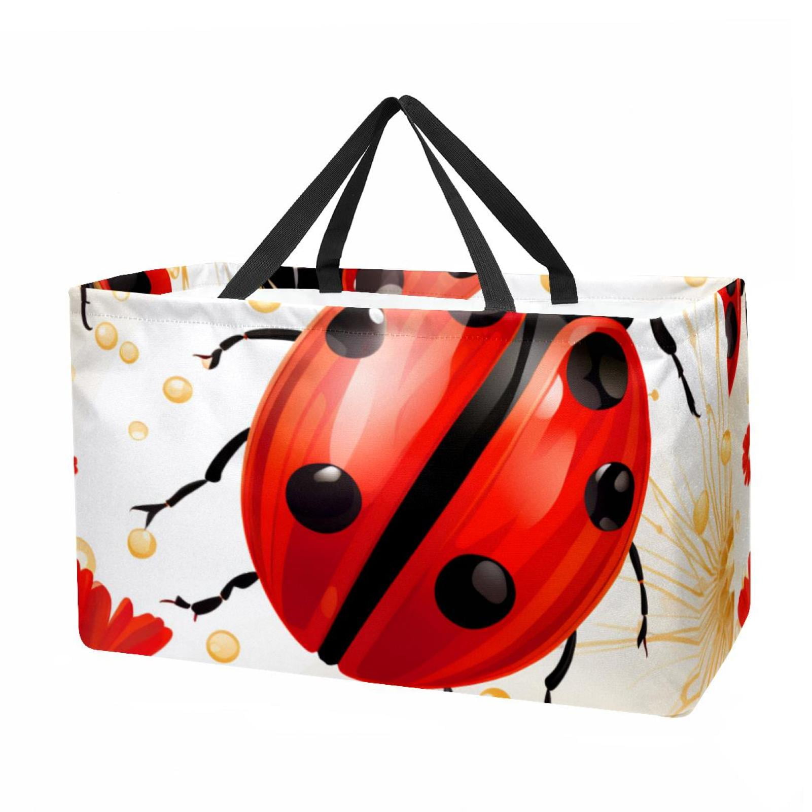 Seven Starred Ladybird Large Capacity Reusable Oxford Cloth Laundry ...