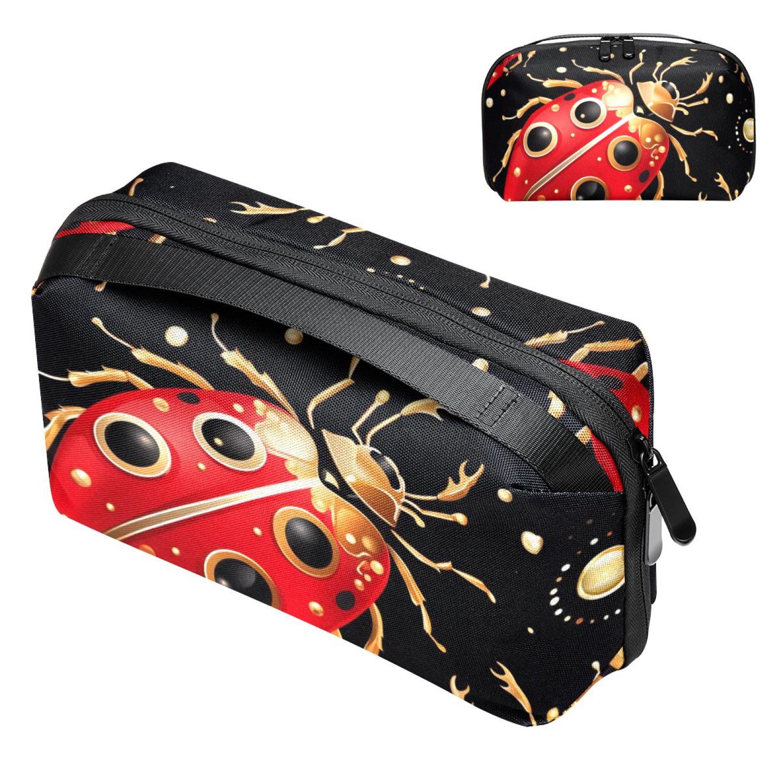 Seven Starred Ladybird Oxford Fabric Waterproof Portable Hard Drive Bag ...