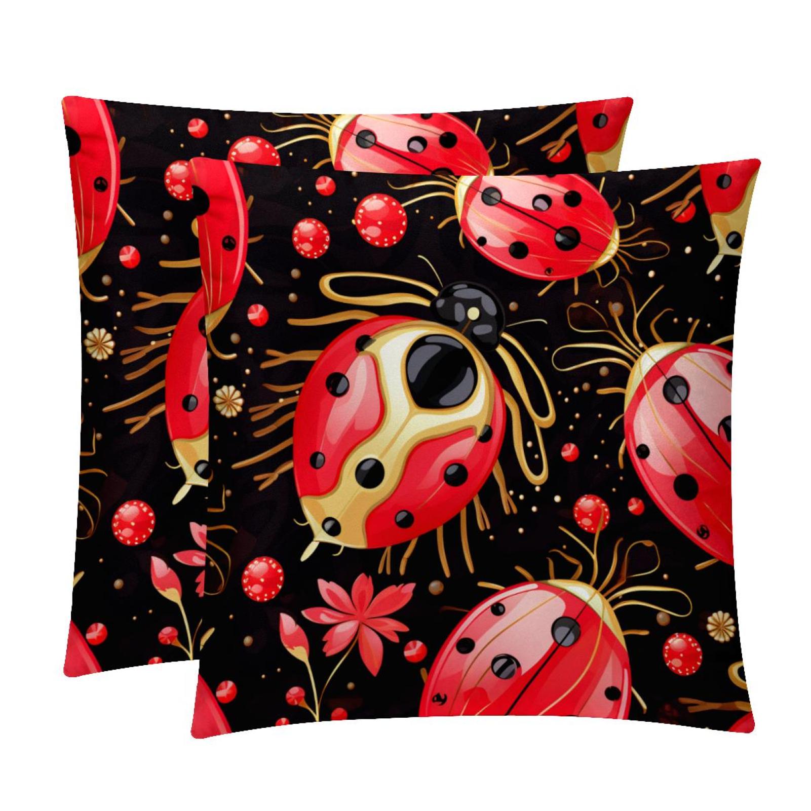 Seven Starred Ladybird Patterns for Home Decor, Covers Available in ...