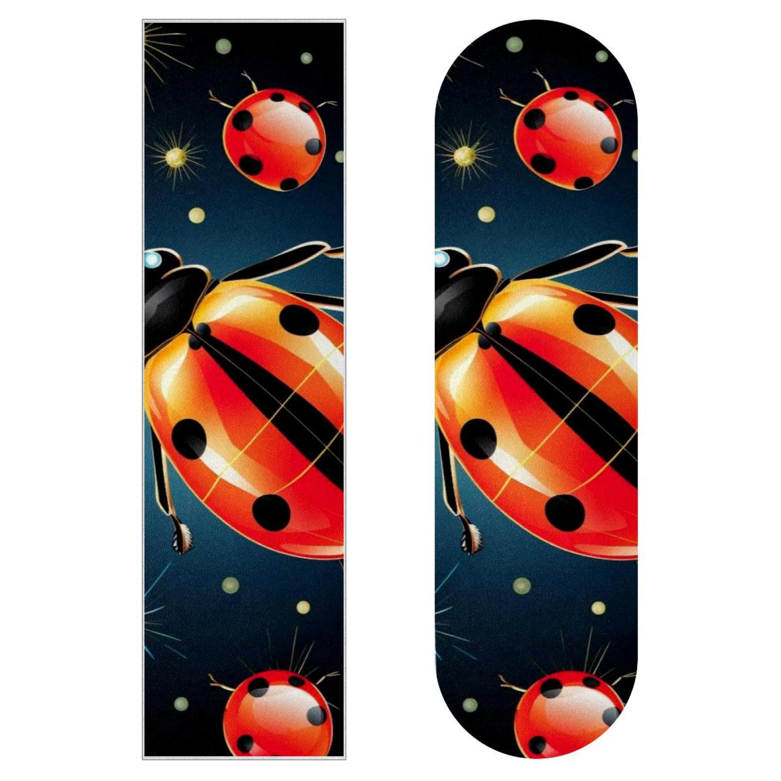 Seven Starred Ladybird Skateboard Stickers Pack of Two - Emery Surface ...