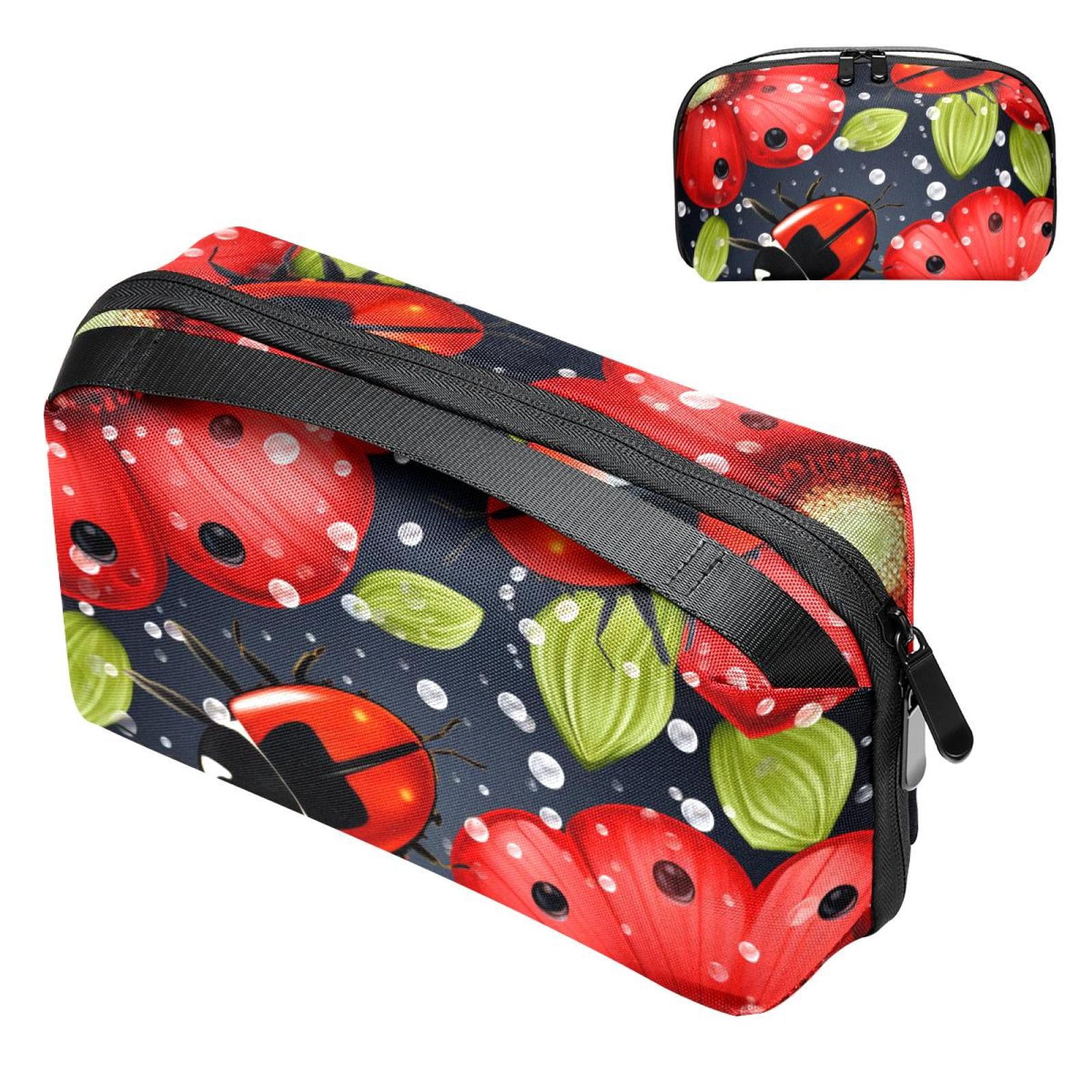 Seven Starred Ladybird Travel Case Charger Pouch Hard Drive Bag Cable ...