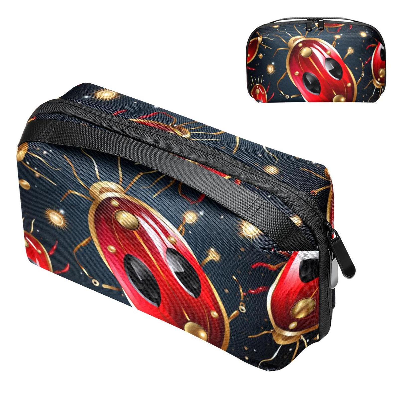 Seven Starred Ladybird Travel Organizer Hard Drive Case Small Travel ...