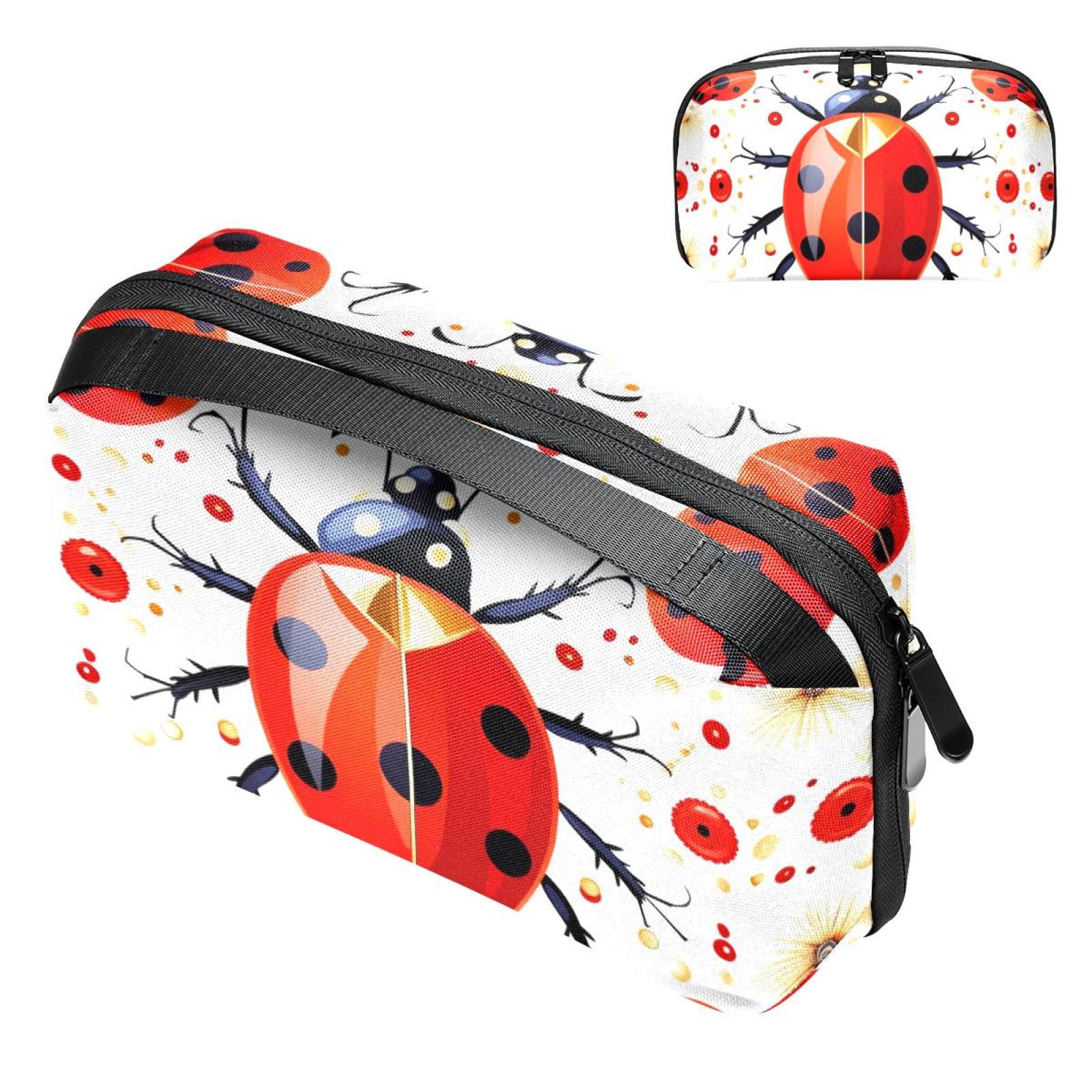 Seven Starred Ladybird Waterproof Oxford Fabric Storage Pouch for ...