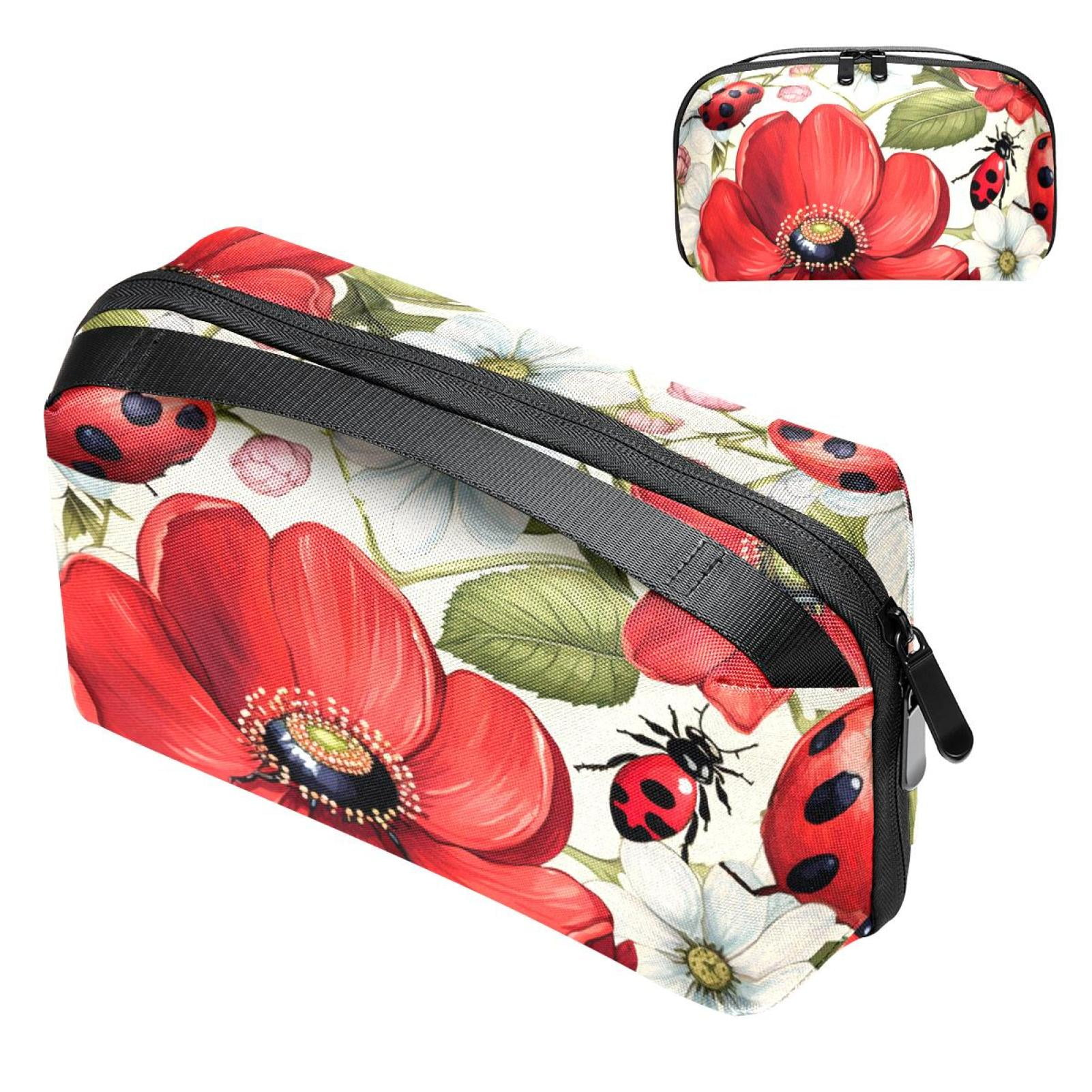 Seven Starred Ladybird Waterproof Oxford Fabric Storage Pouch for ...