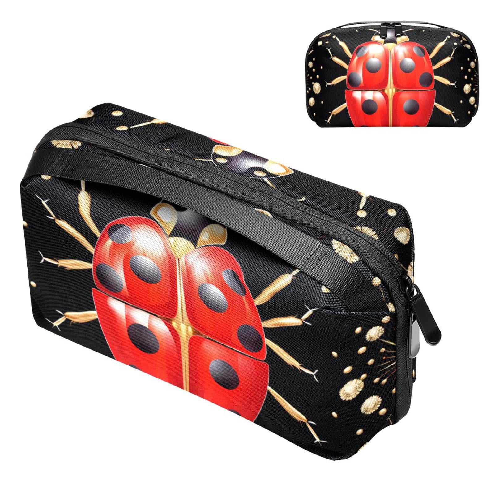 Seven Starred Ladybird Waterproof Oxford Fabric USB Pouch Hard Drive ...