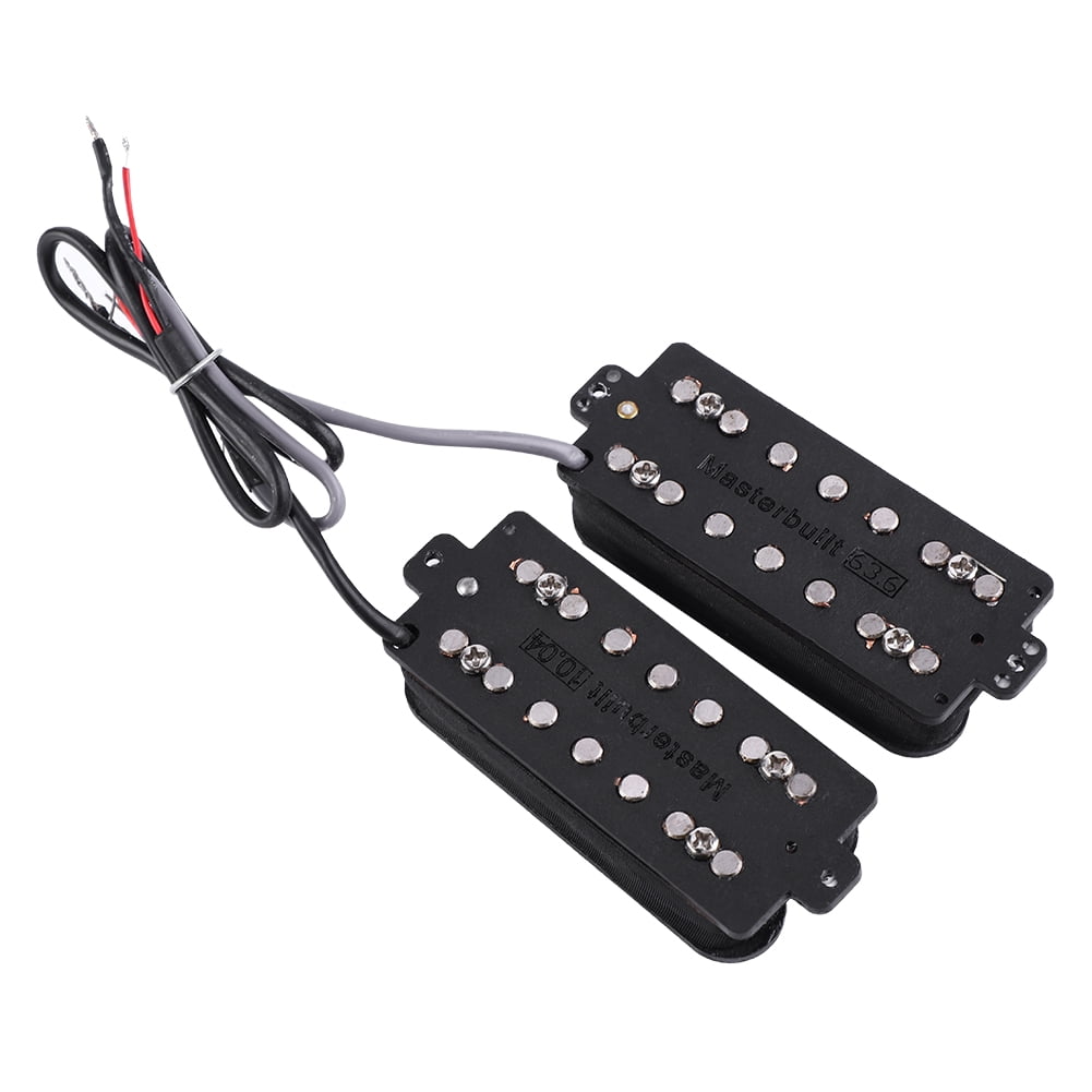 Seven String Electric Guitar Dual Pick up Pickup Set Coiled Accessories ...
