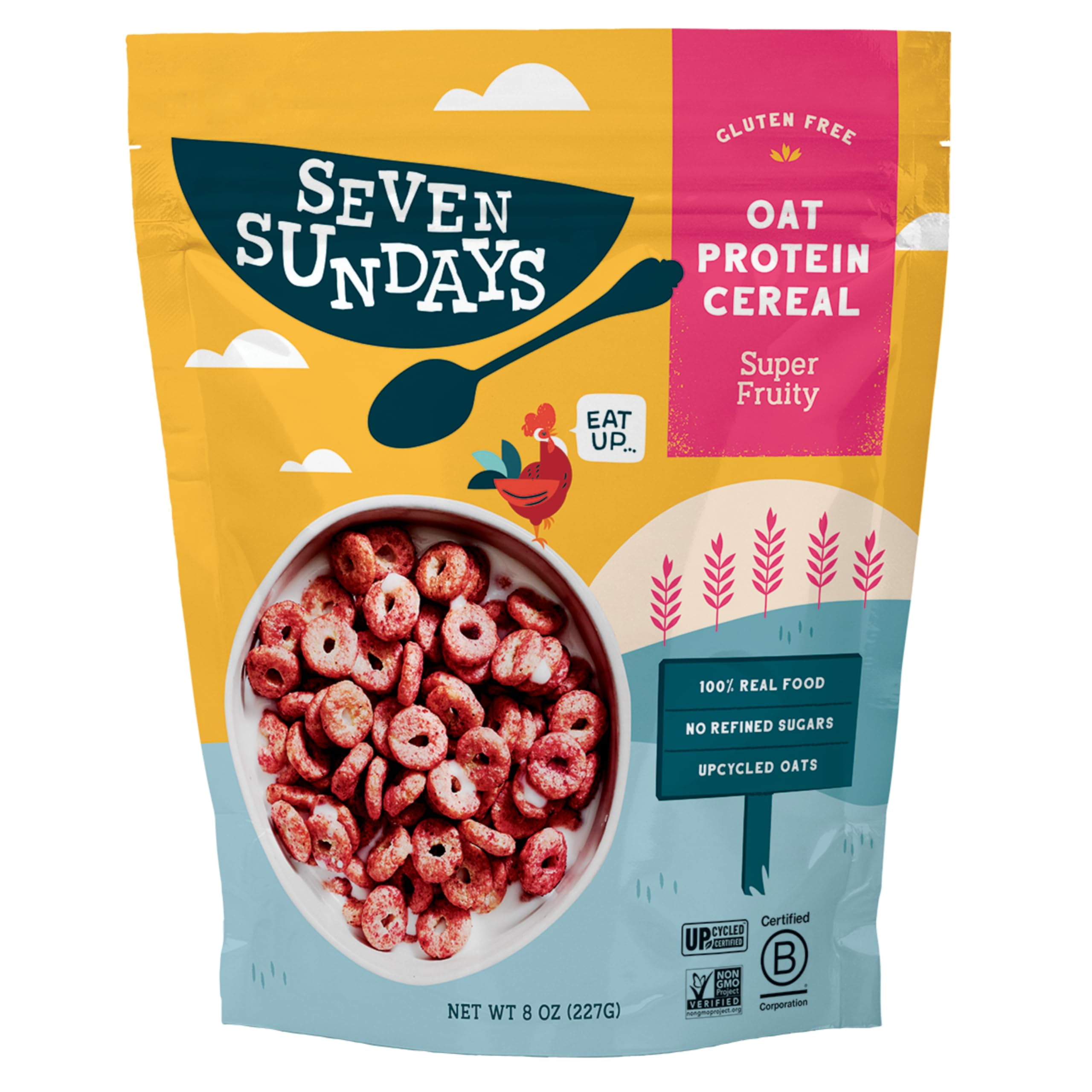 Seven Sundays Cereal FEV6 Oat Super Fruity 8 OZ - Walmart.com