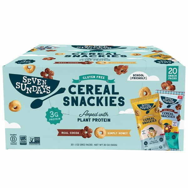 Seven Sundays Cereal Snackies, 1 oz, 20-count - Walmart.com
