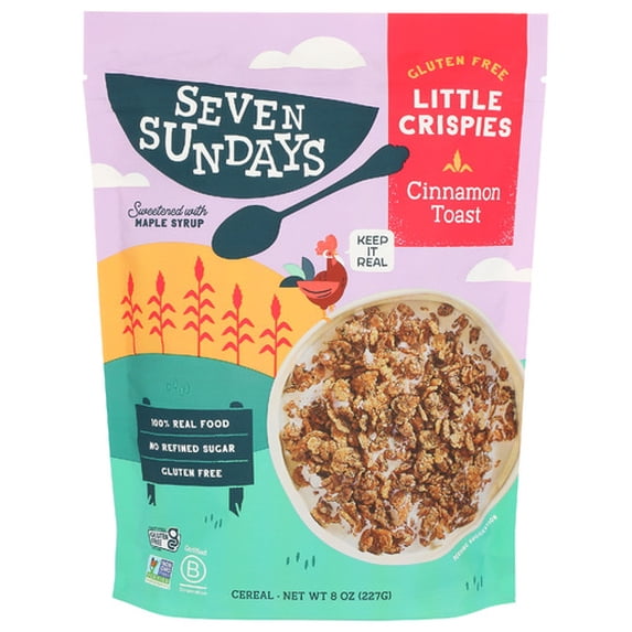 Seven Sundays Cinnamon Toast Cereal 8 oz (Pack of 6) - Walmart.com