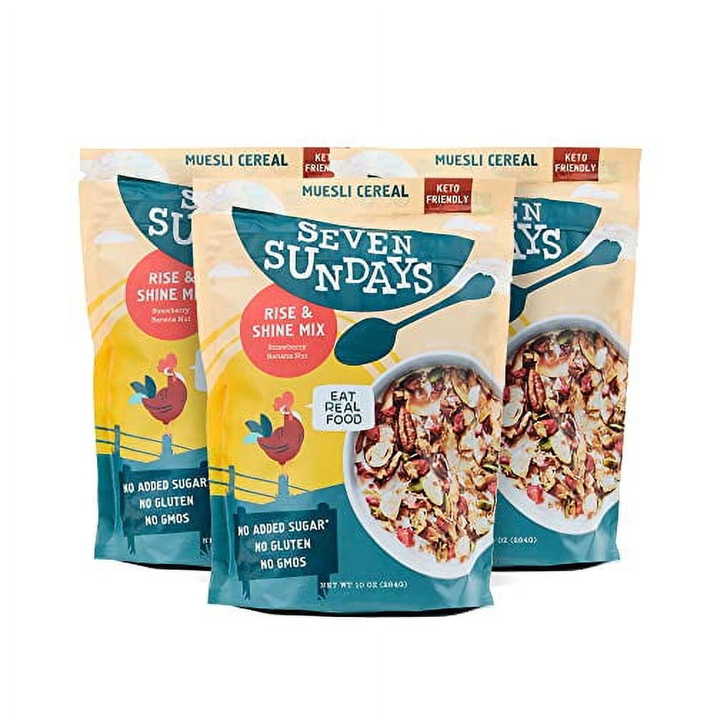 Seven Sundays Rise and Shine Muesli Cereal - 3 Count, 10 Oz Pouch ...