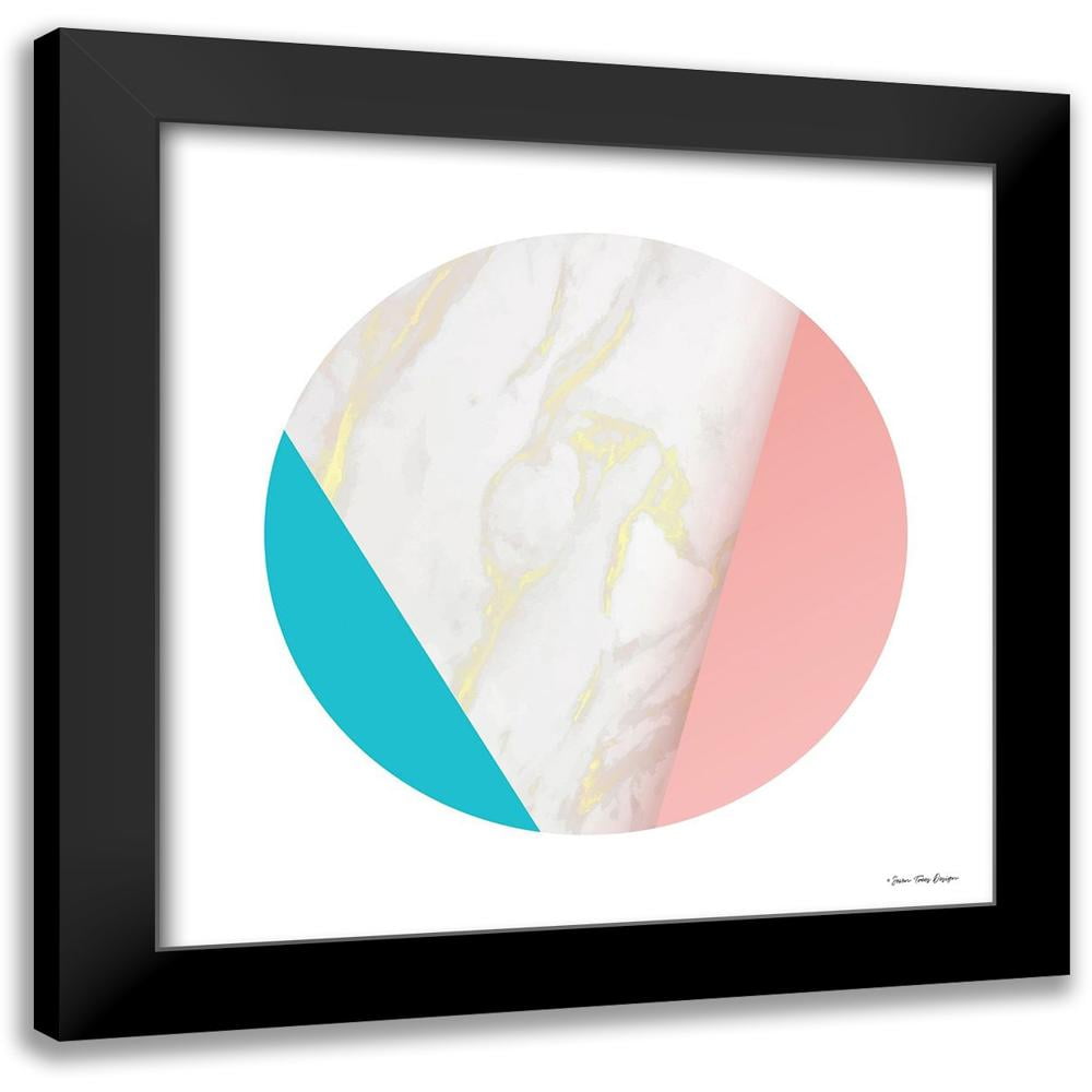 Seven Trees Design 12x12 Black Modern Framed Museum Art Print Titled ...