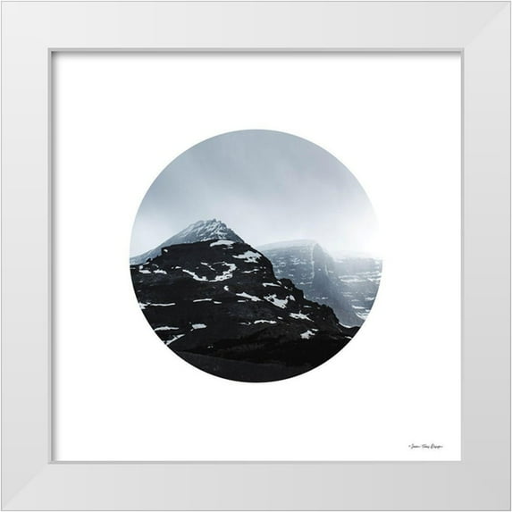 Seven Trees Design 12x12 White Modern Wood Framed Museum Art Print ...