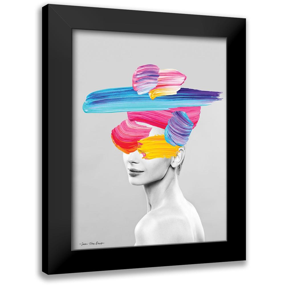 Seven Trees Design 19x24 Black Modern Framed Museum Art Print Titled - Beauty in Colors ...