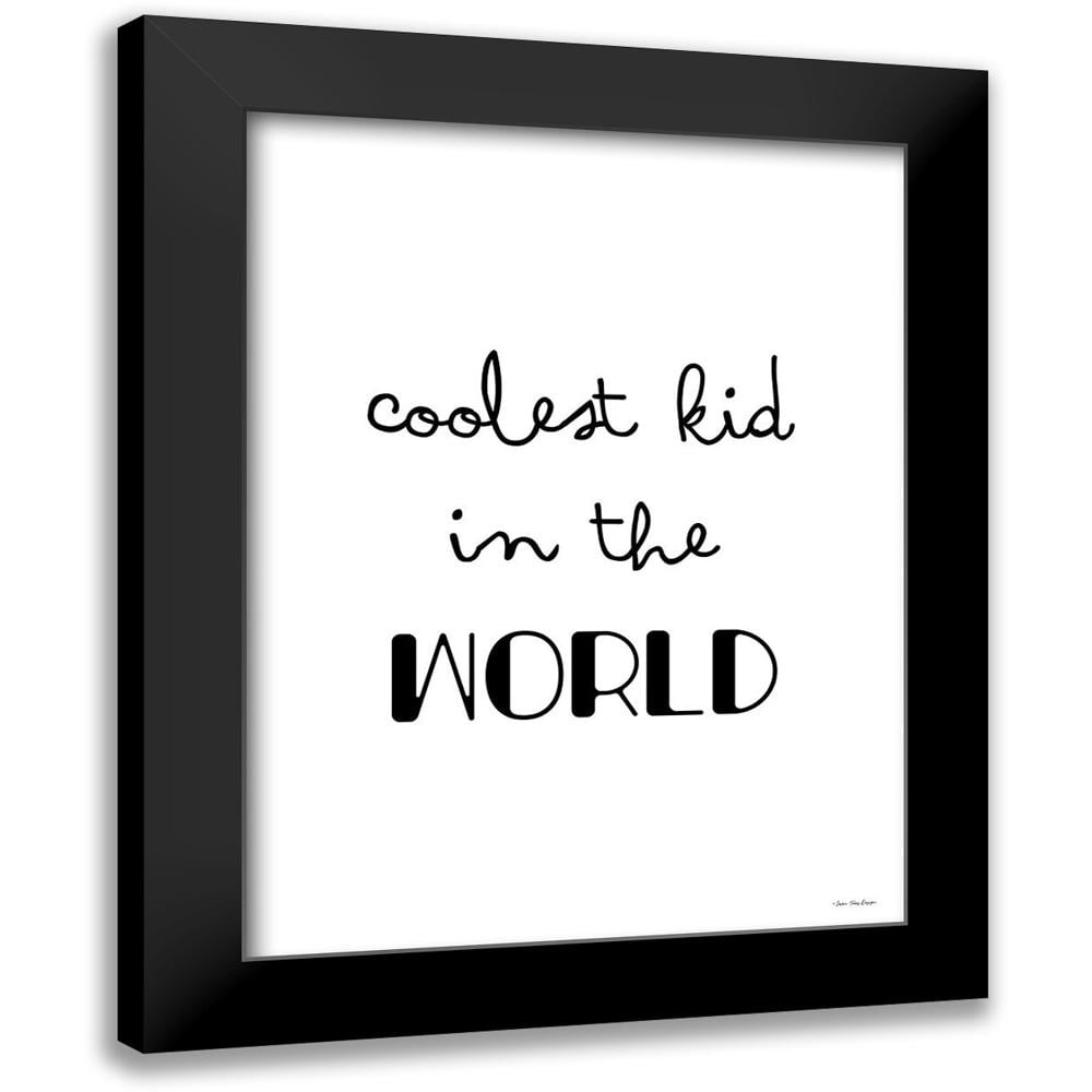 Seven Trees Design 19x24 Black Modern Framed Museum Art Print Titled ...