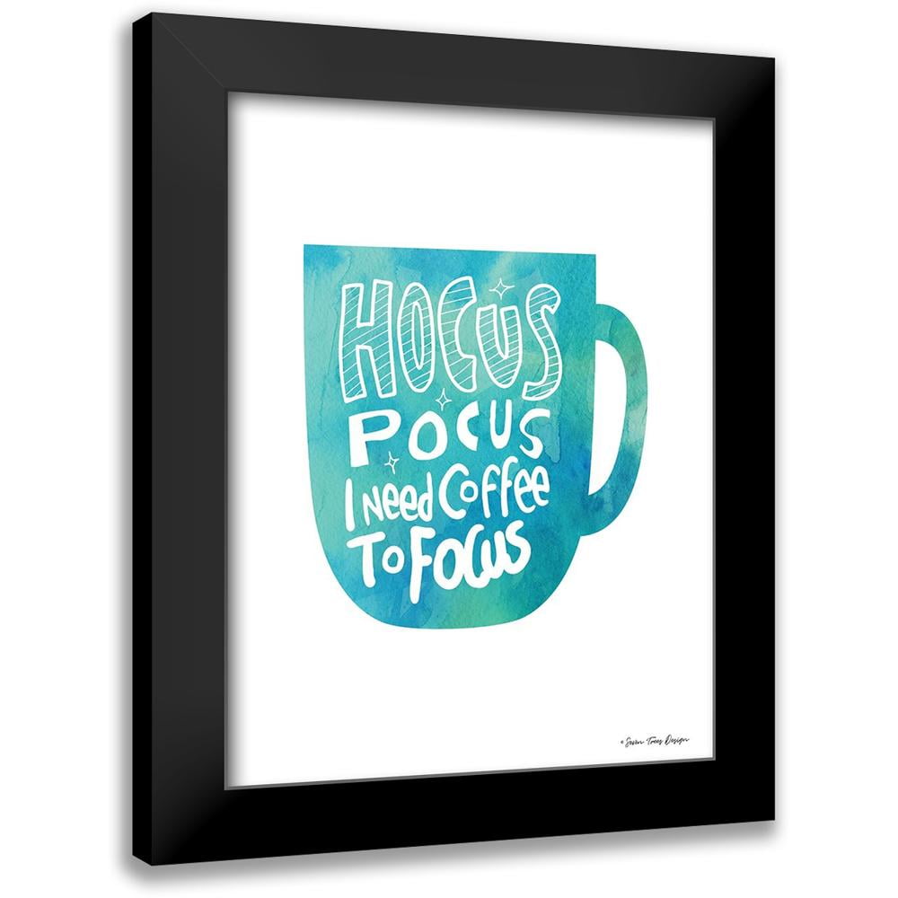 Seven Trees Design 19x24 Black Modern Framed Museum Art Print Titled ...