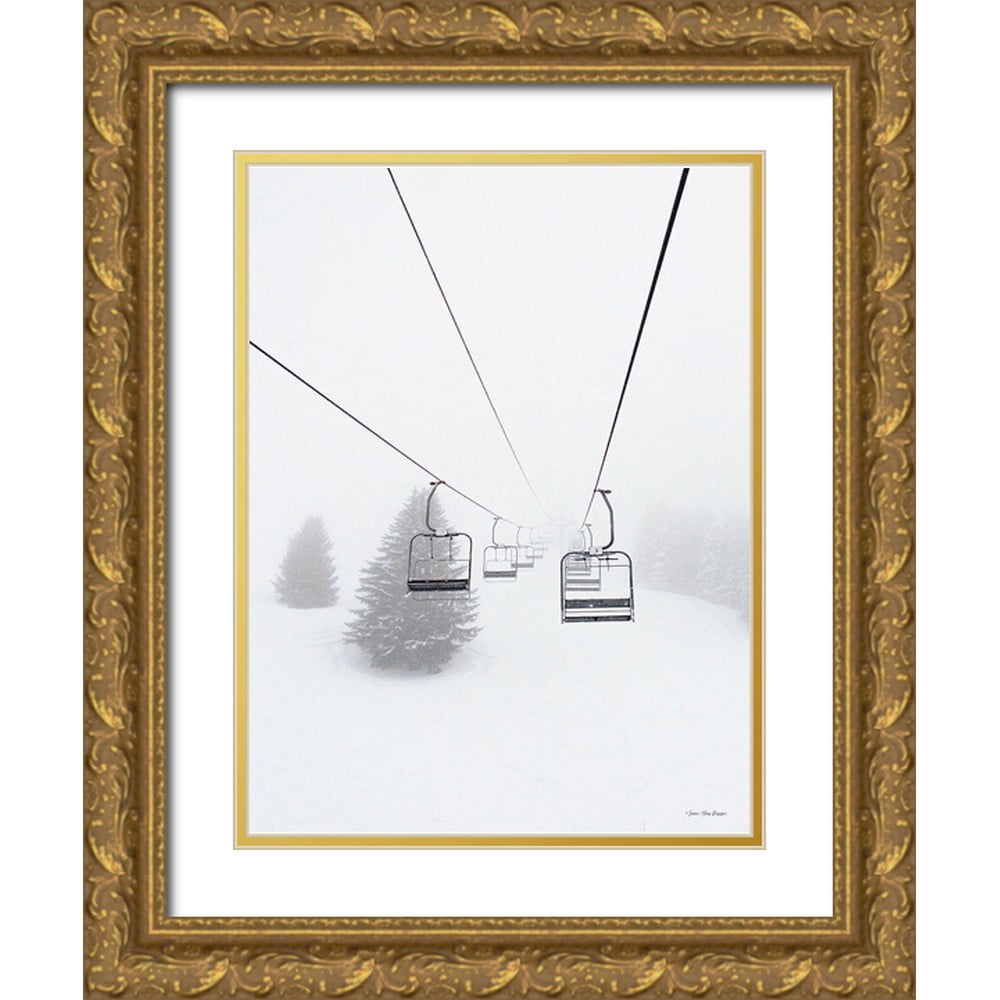 Seven Trees Design 19x24 Gold Ornate Wood Framed with Double Matting ...