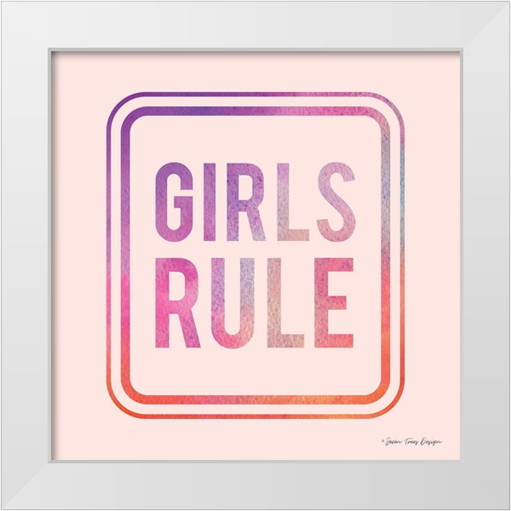 Seven Trees Design 20x20 White Modern Wood Framed Museum Art Print ...