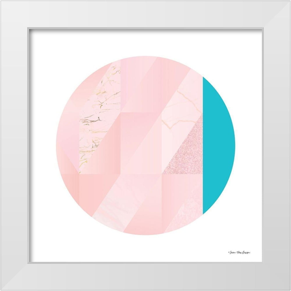 Seven Trees Design 26x26 White Modern Wood Framed Museum Art Print ...