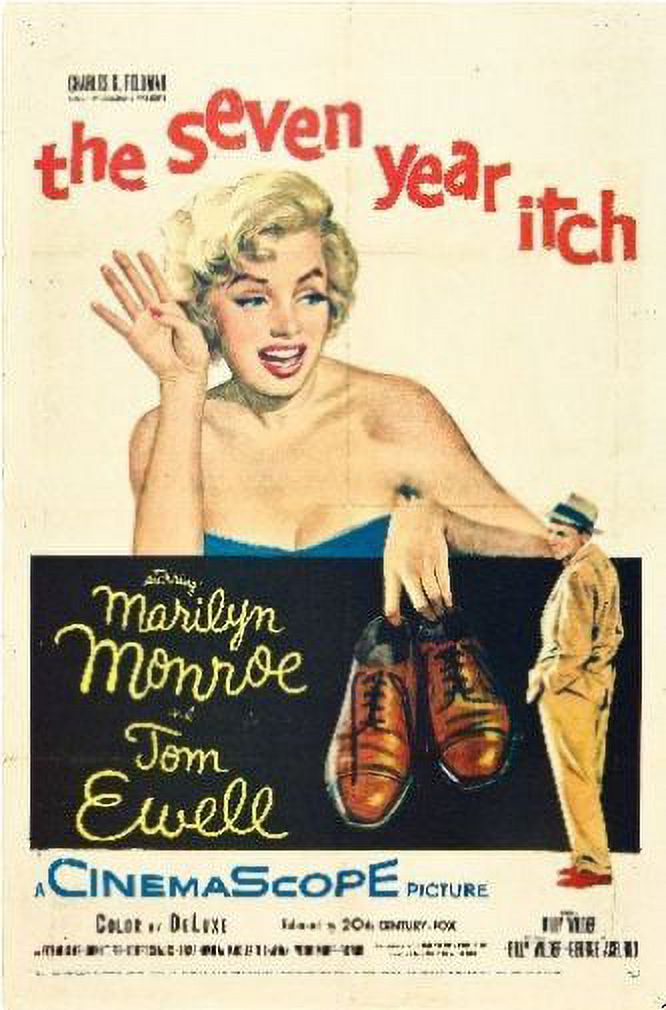 Seven Year Itch Poster 24inch x 36inch Art Poster 24x36 Multi-Color ...