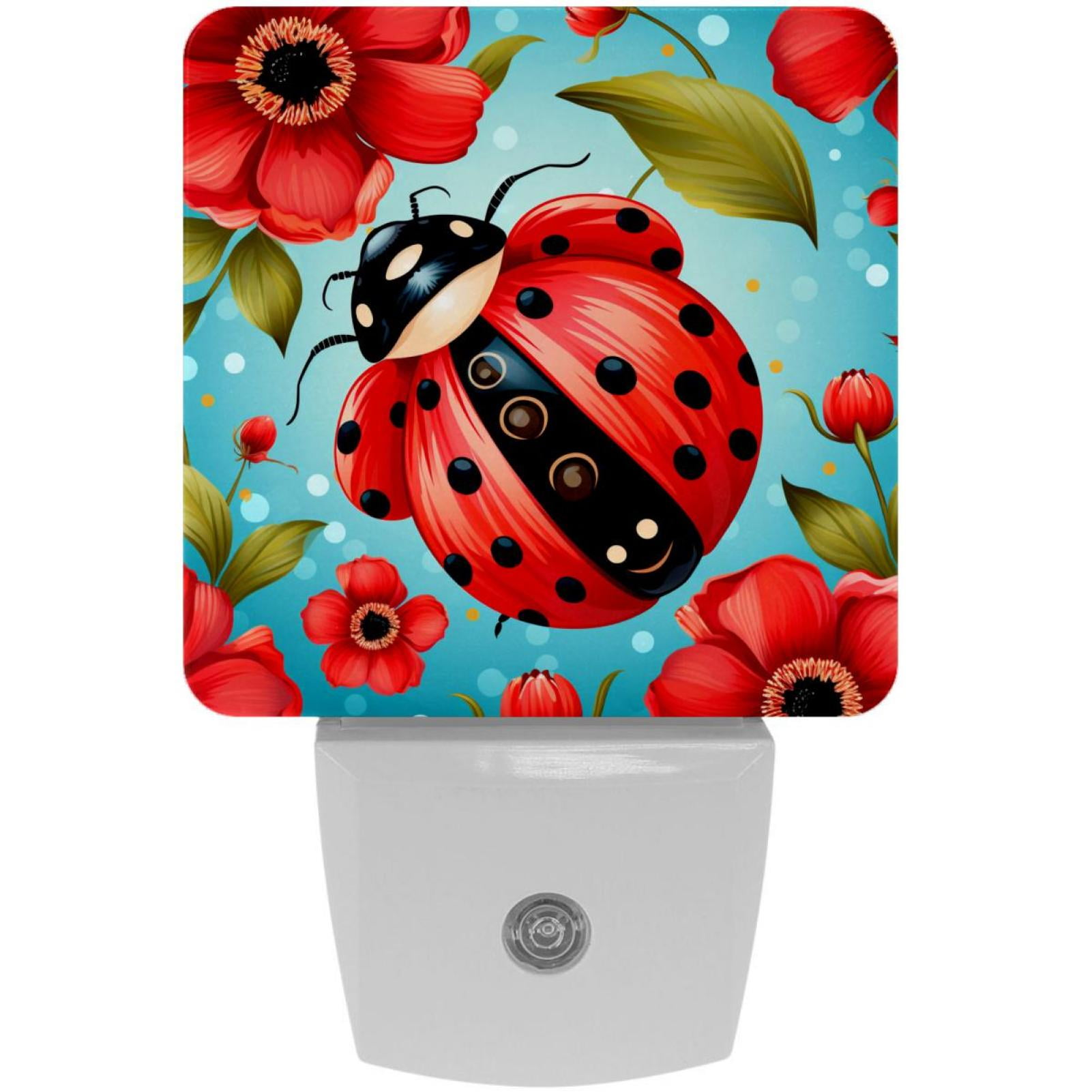 Seven-star ladybug Enhance Your Space with LED Square Night Lights ...