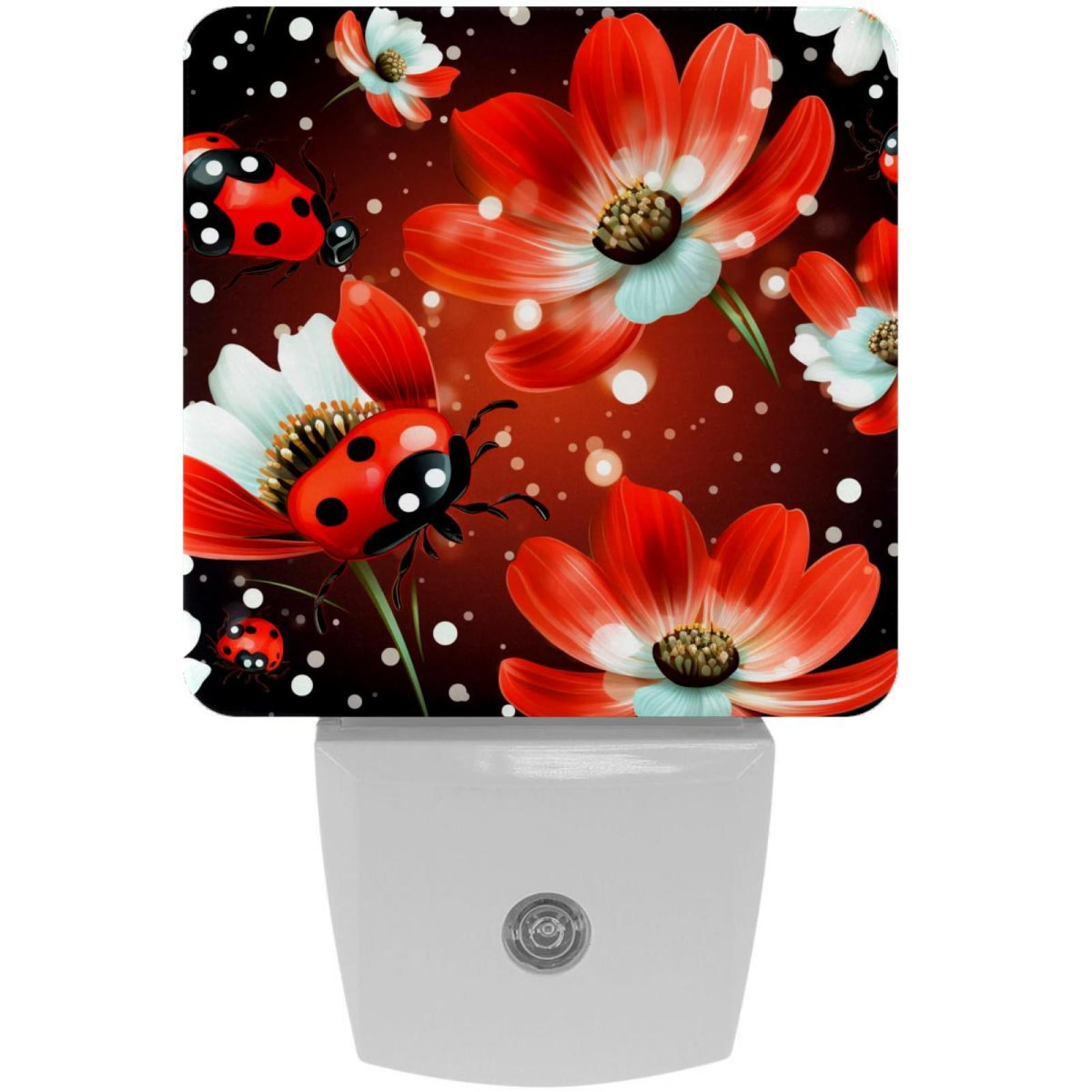Seven-star ladybug Enhance Your Space with LED Square Night Lights ...