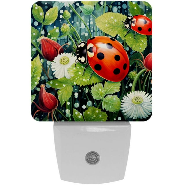 Seven-star ladybug LED Square Night Lights: Compact and Energy ...