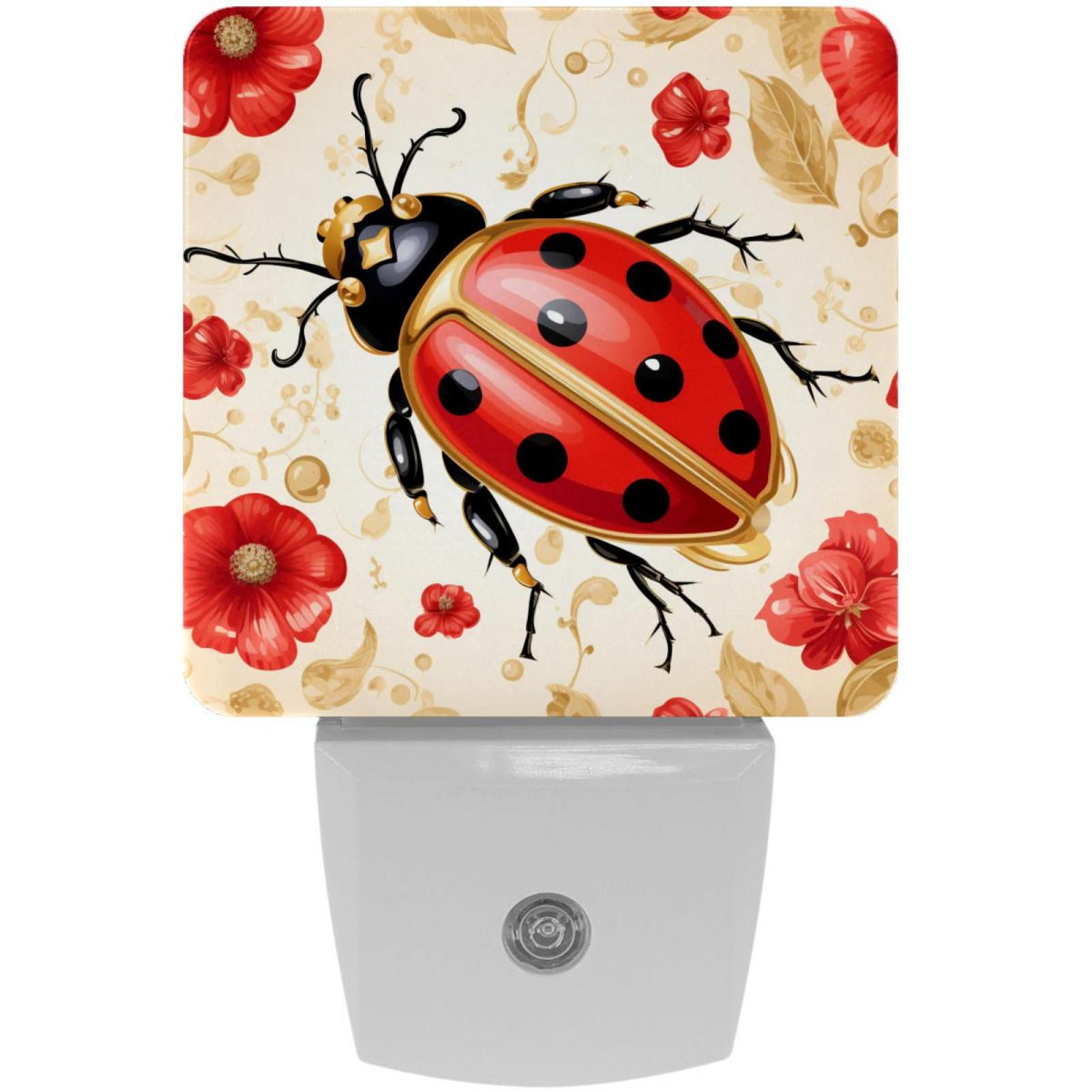 Seven-star ladybug LED Square Night Lights: Compact and Energy ...