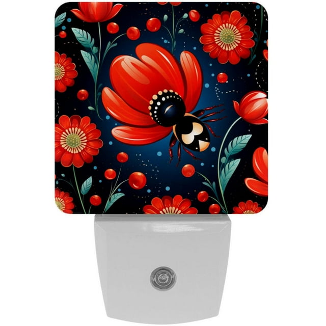 Seven-star ladybug LED Square Night Lights: Compact and Energy ...