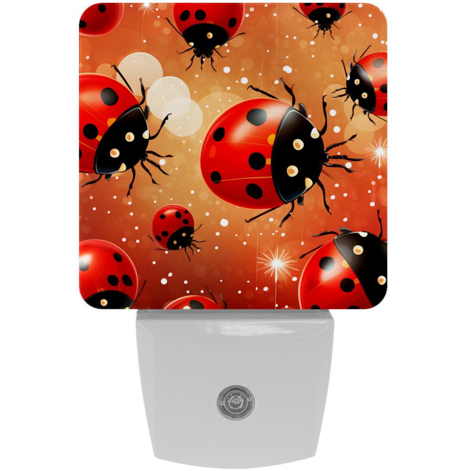 Seven-star ladybug LED Square Night Lights - Compact and ...