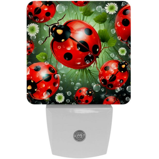 Seven-star ladybug LED Square Night Lights - Energy Efficient Plug-in ...