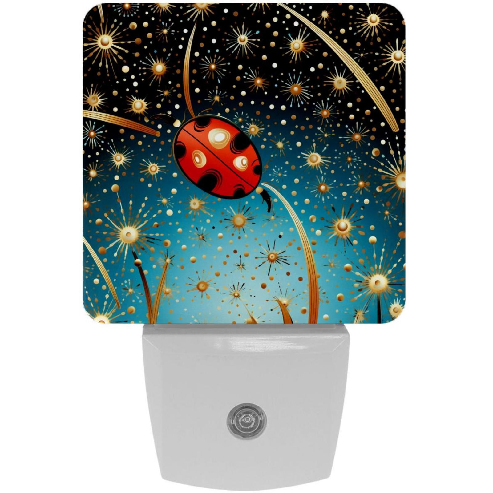 Seven-star ladybug LED Square Night Lights - Modern and Versatile Plug ...