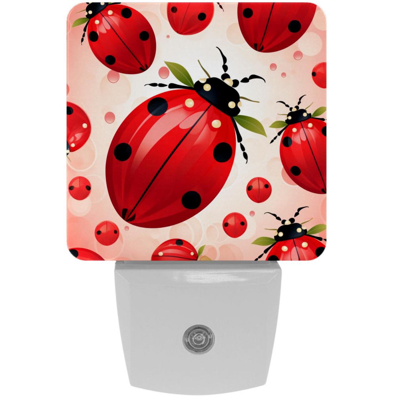 Seven-star ladybug LED Square Night Lights - Modern and Versatile Plug ...