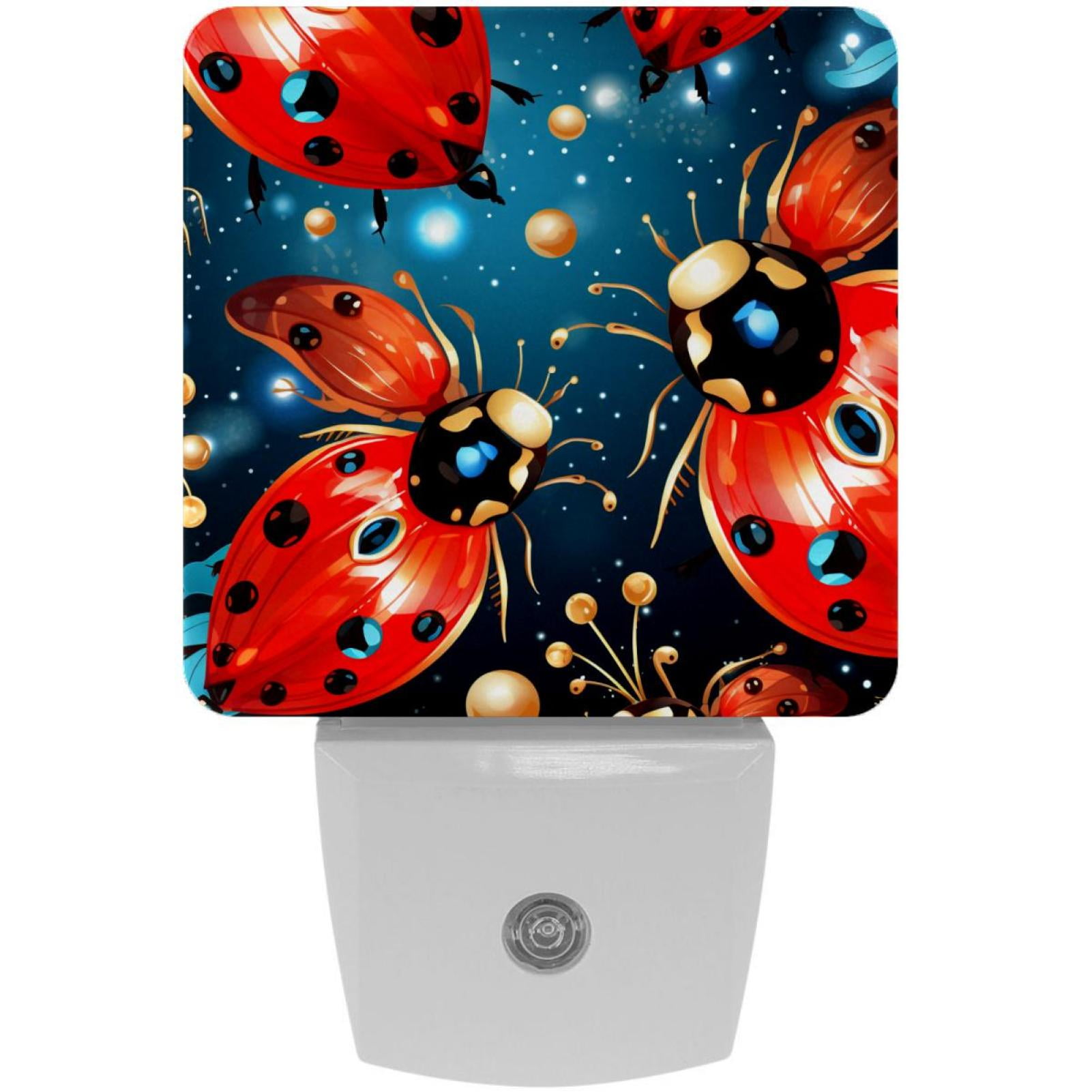 Seven-star ladybug LED Square Night Lights - Stylish and Convenient ...