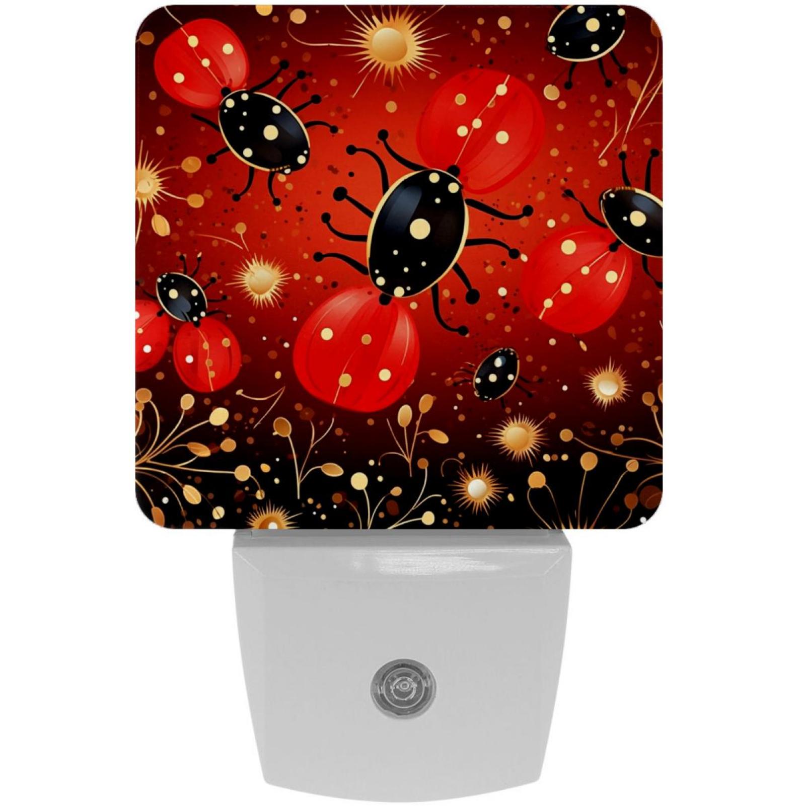 Seven-star ladybug LED Square Night Lights - Stylish and Energy ...