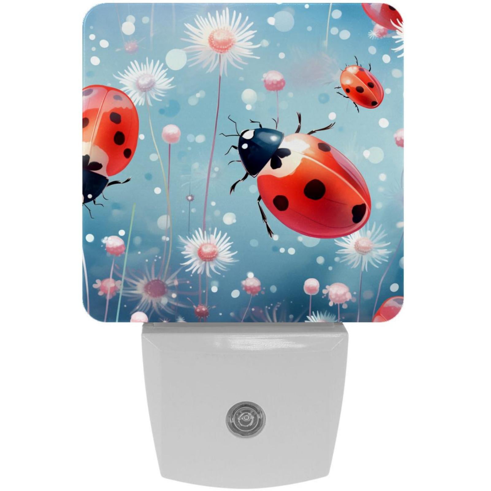 Seven-star ladybug Square LED Night Lights - Small, Portable Lighting ...