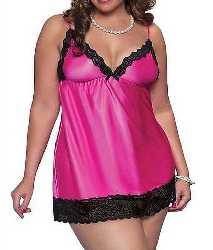 Seven 'til Midnight Enchanting Babydoll & Thong - 9721 - Walmart.com