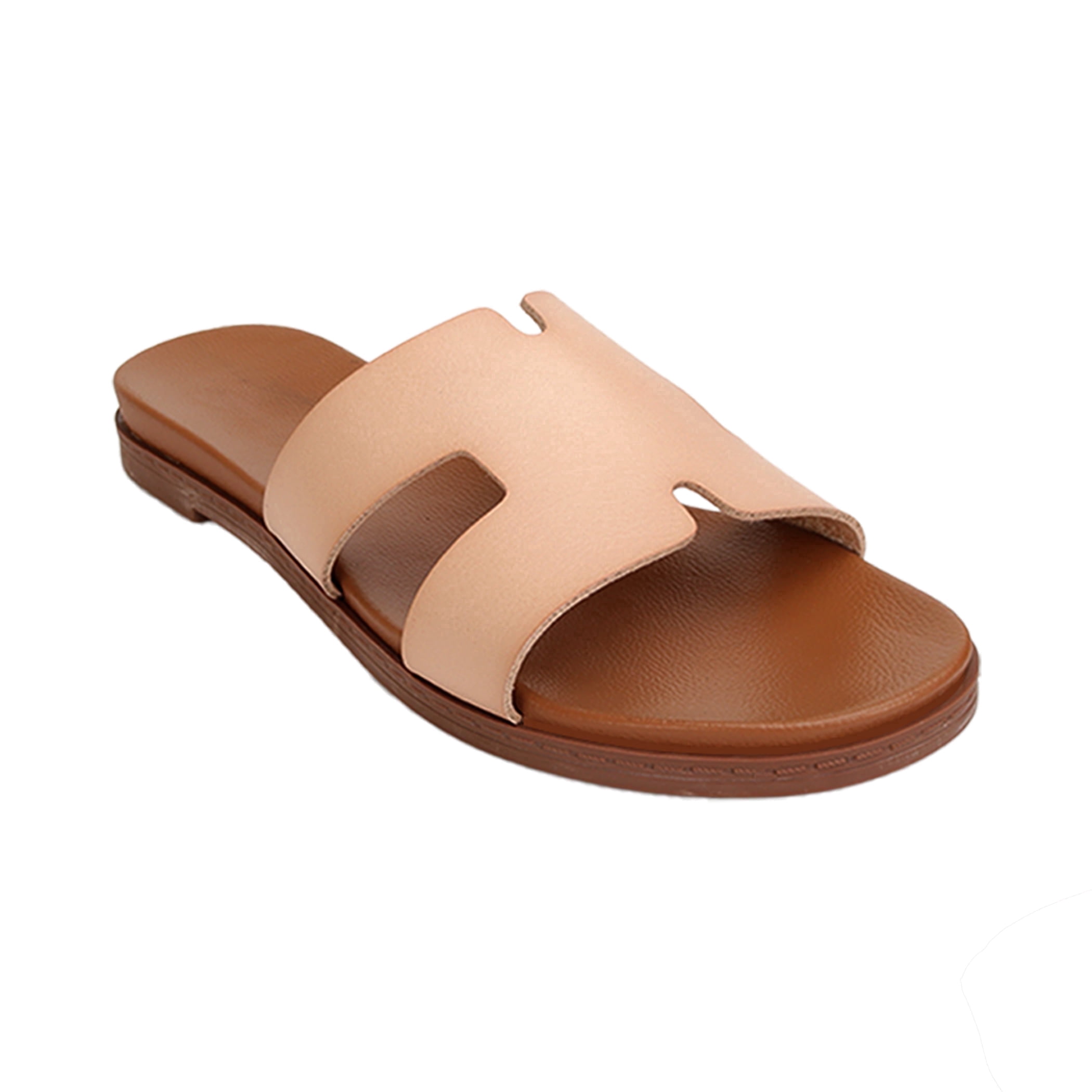 Seven7 DOREEN-05 Women's Comfort H-Band Slip On Flat Sandal - Walmart.com