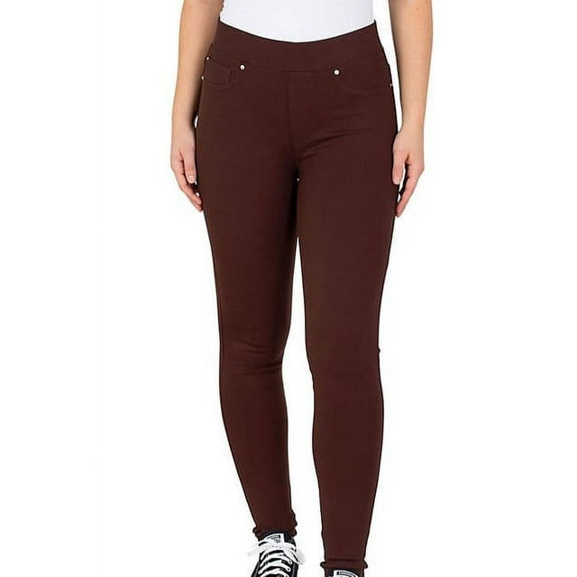 Seven7 Women's Pull-On Ponte Pant (Espresso, Medium) - Walmart.com