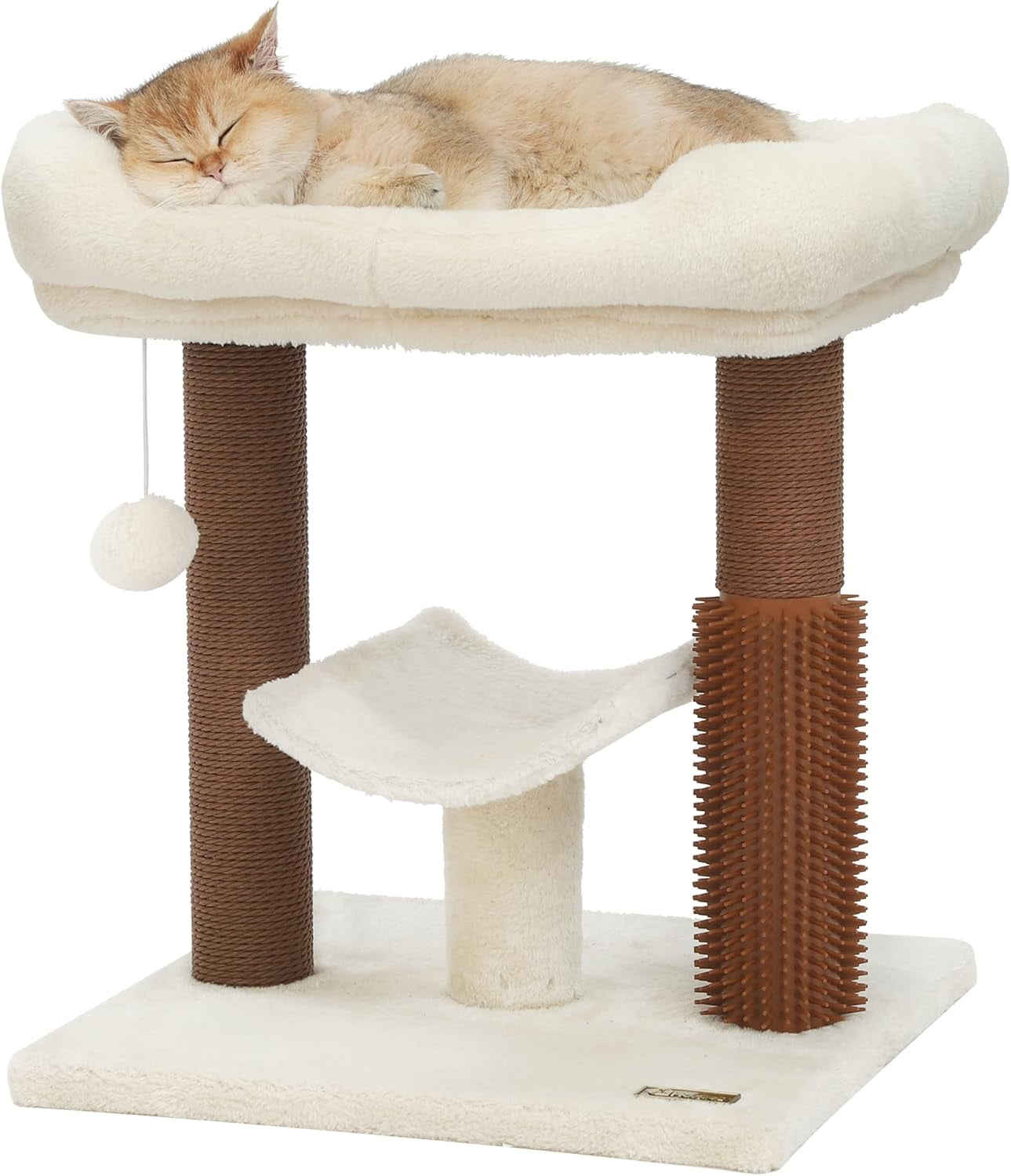 SevenThree 20" Small Cat Tree Tower, Scratching Post for Indoor Cats ...