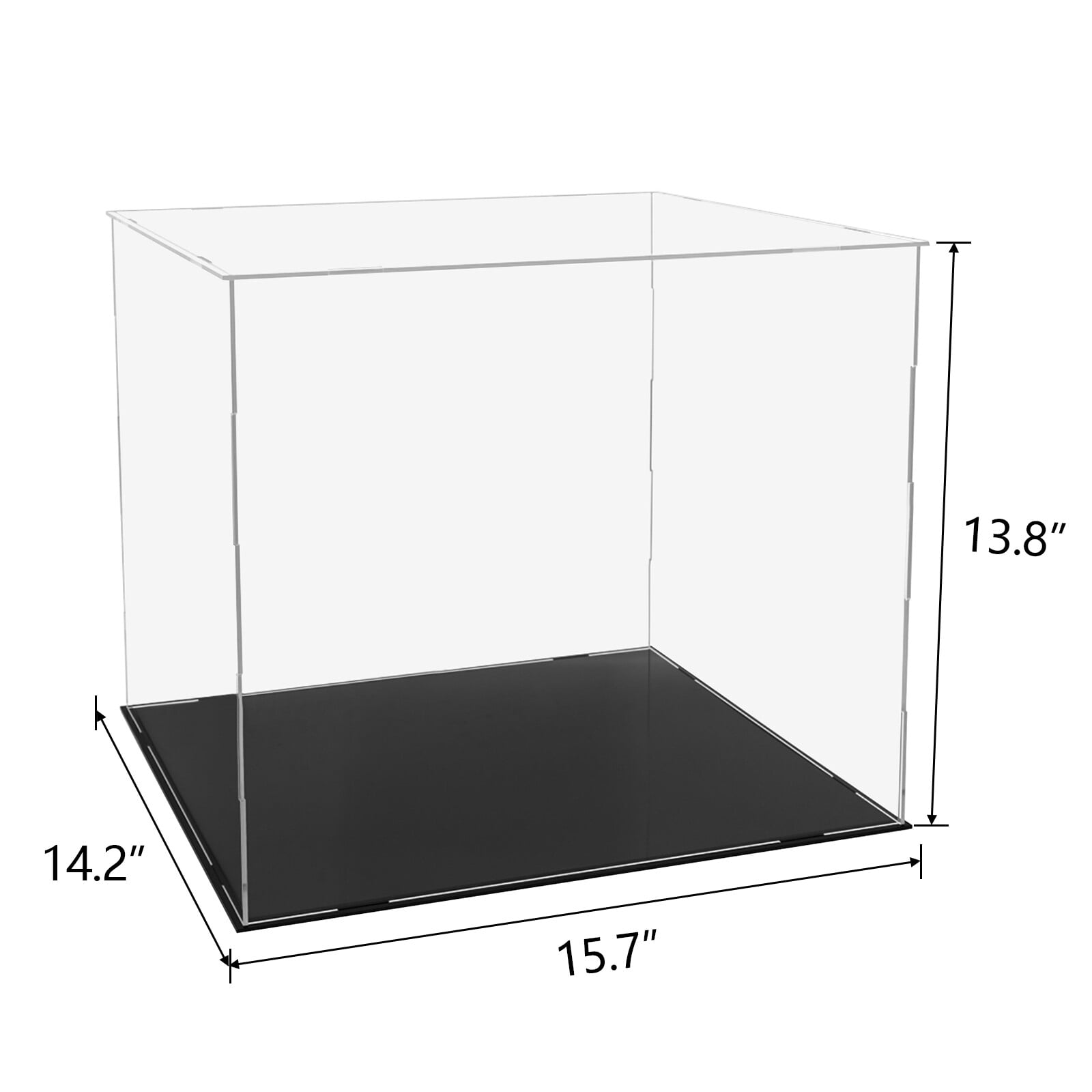 SevenThree Large Acrylic Display Case Assemble Cube Box for ...