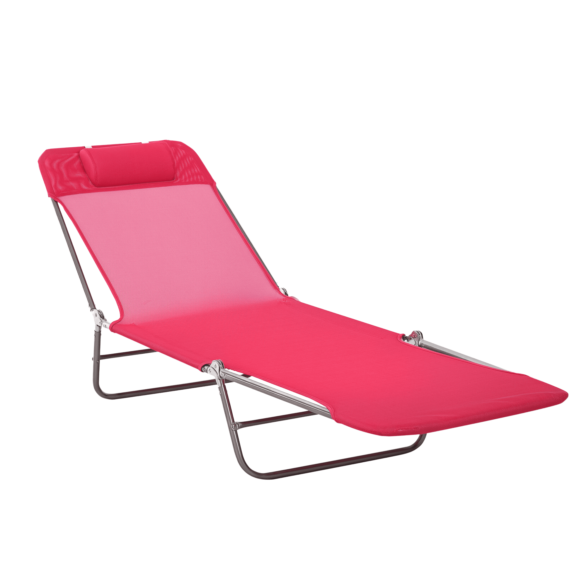 SevenThree Mesh Outdoor Reclining Lounge Chair Lightweight & Portable ...
