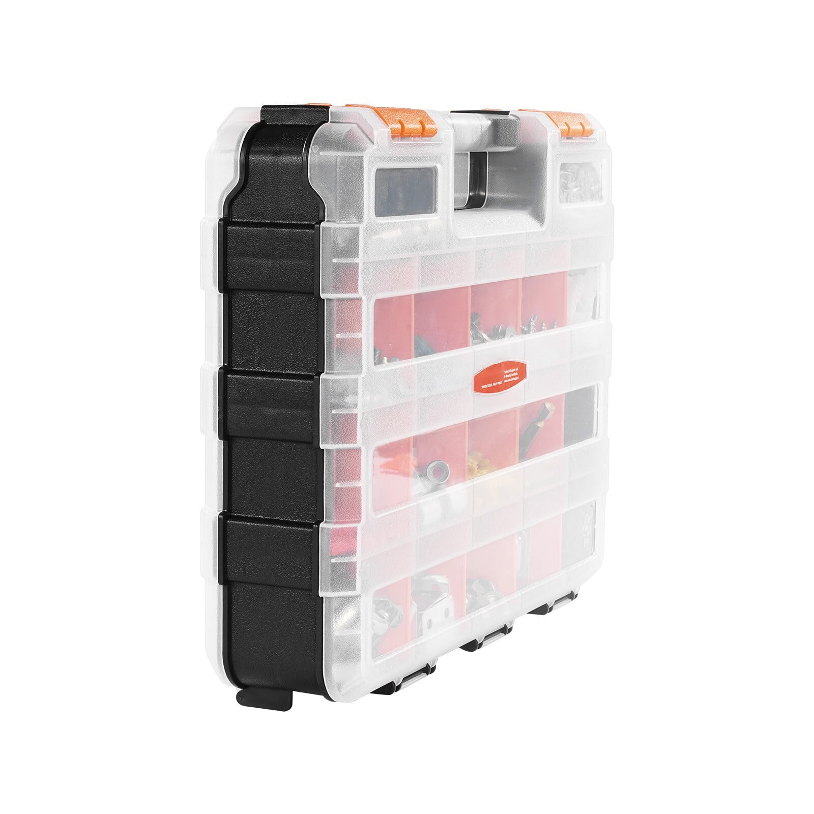 SevenThree Small Parts Organizer, 21 Compartments Tools Organizer Box ...