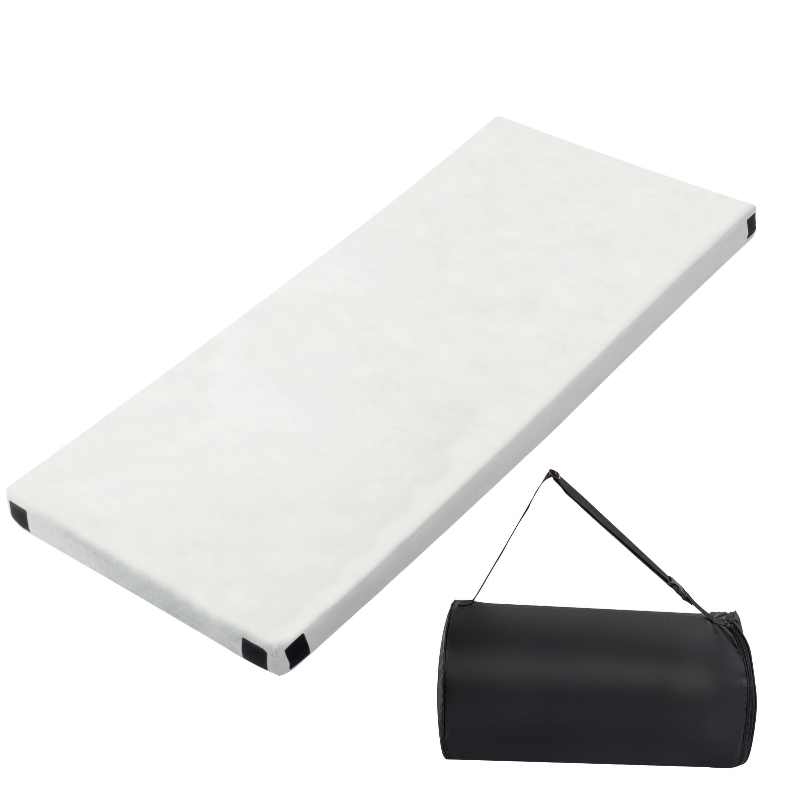 SevenThree Thick Memory Foam Camping Mattress Sleeping Pad, Memory Foam ...