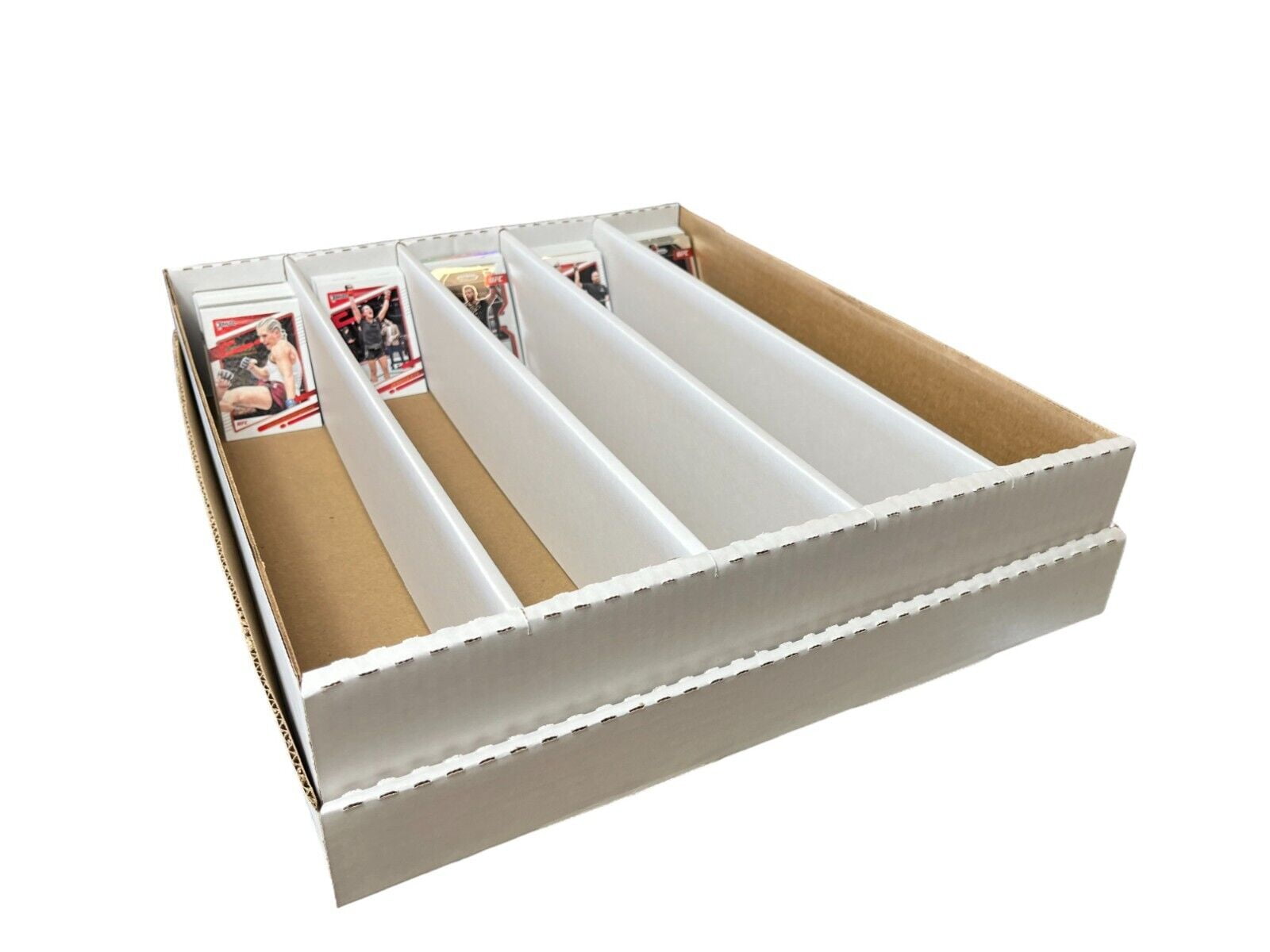SevenThree Trading Card Storage Box Collector Cards Box White Sports ...