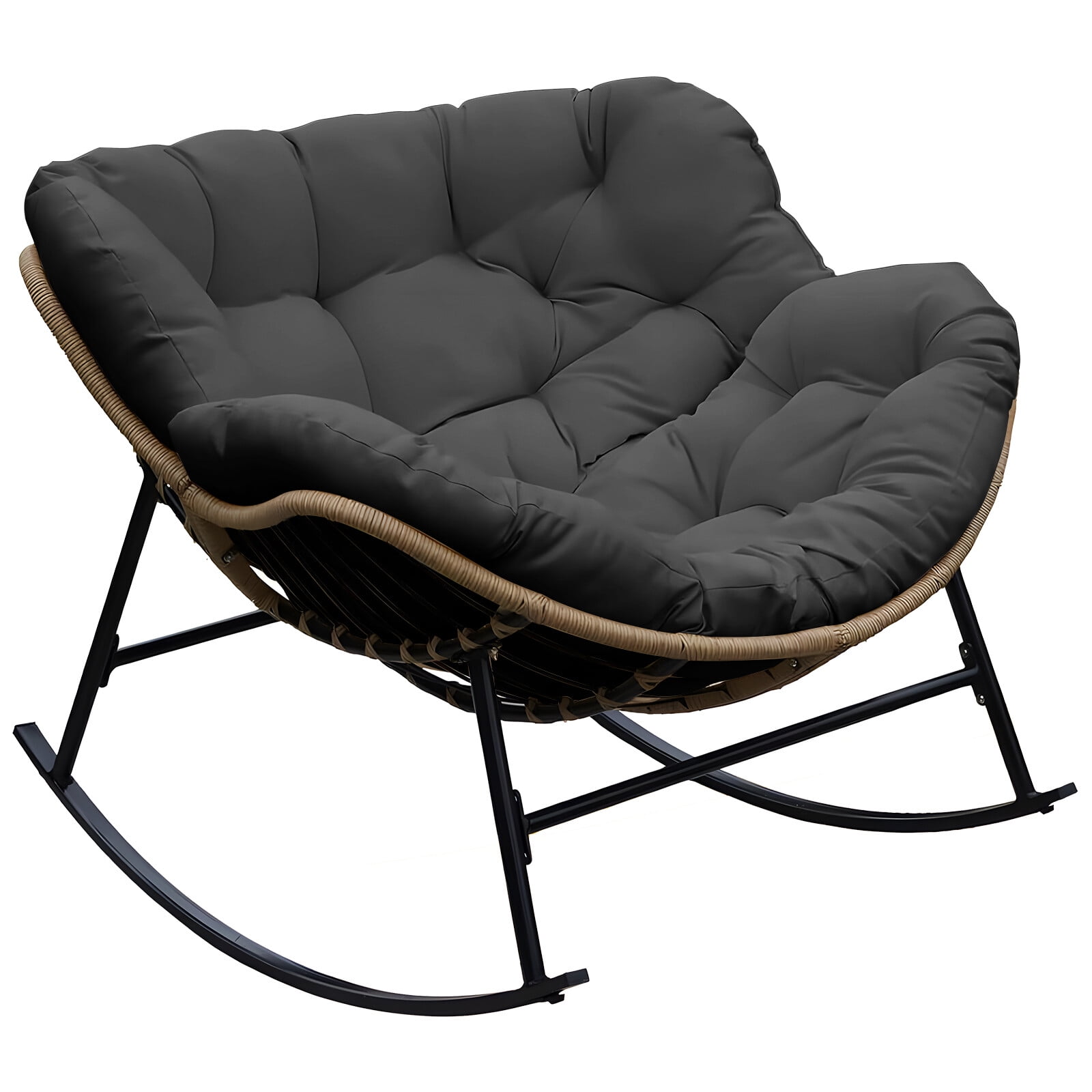 SevenThree Ultra-Thick Outdoor Chair Cushion - Premium Replacement Pad ...