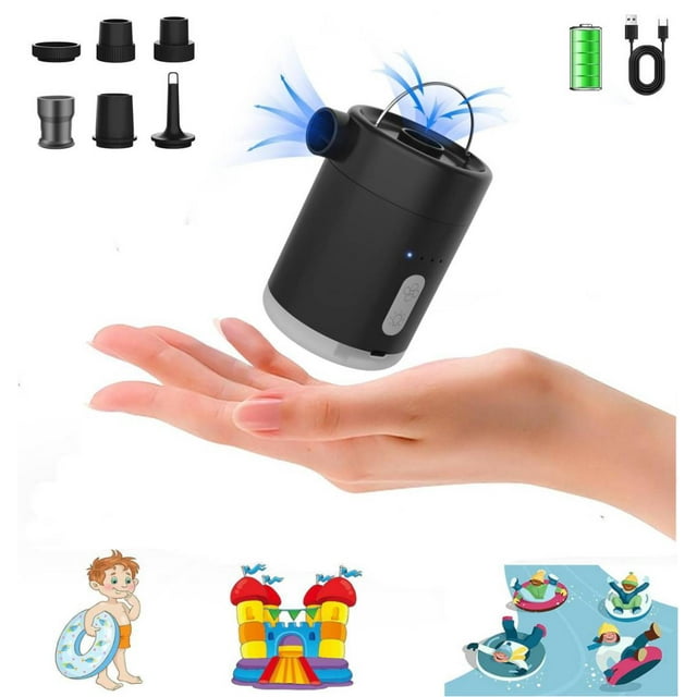 Teblint Electric Air Pump, Portable Air Pump for Inflatables ...
